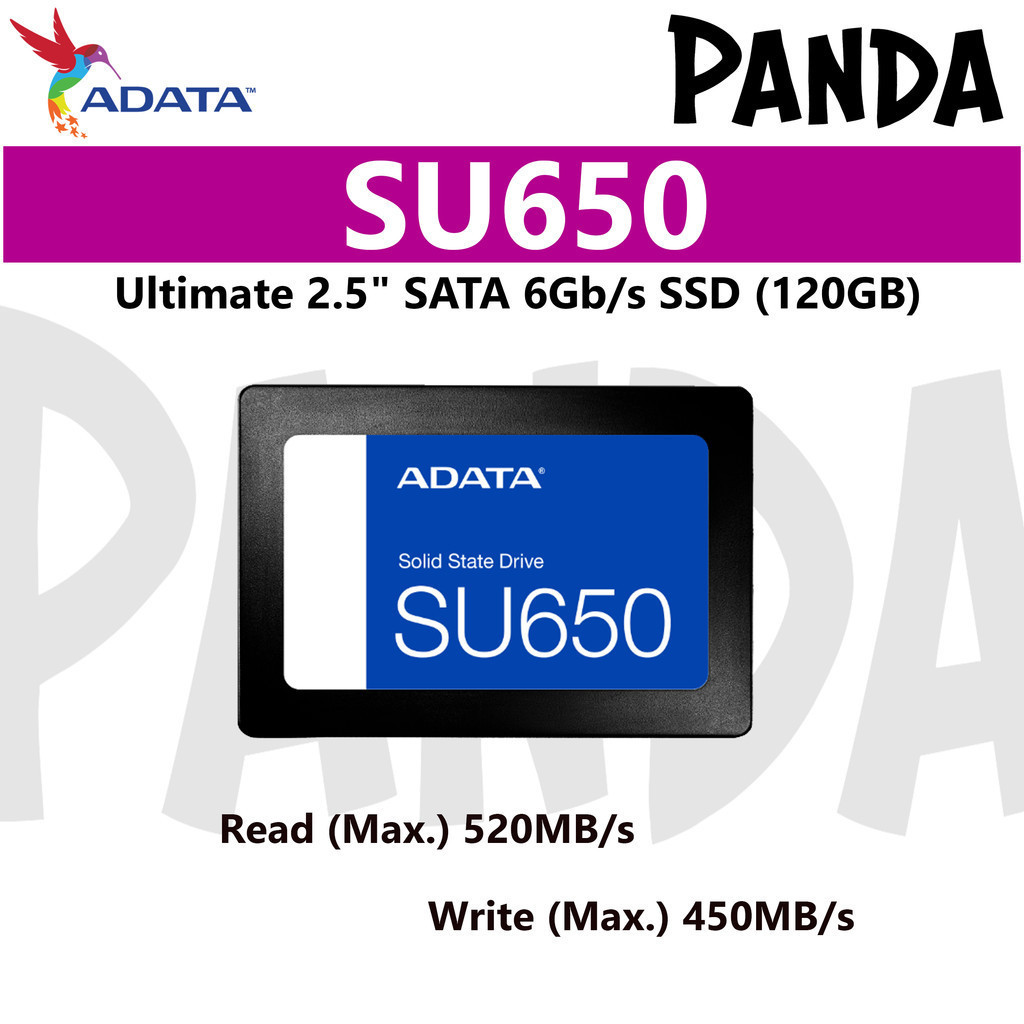 ADATA Ultimate 2.5" SATA 6Gb/s SSD (120GB) | Shopee Malaysia
