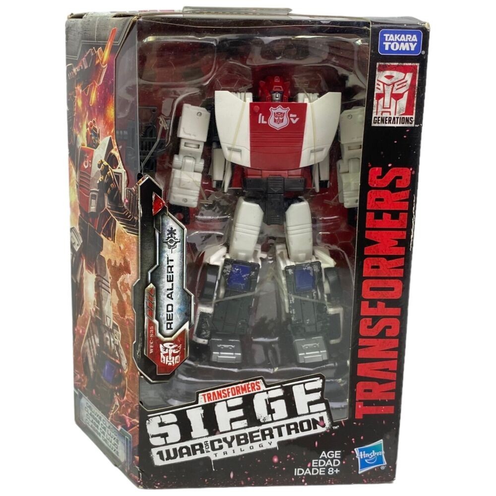 Transformers Red Alert Action Figure Siege War For Cybertron 2018 ...