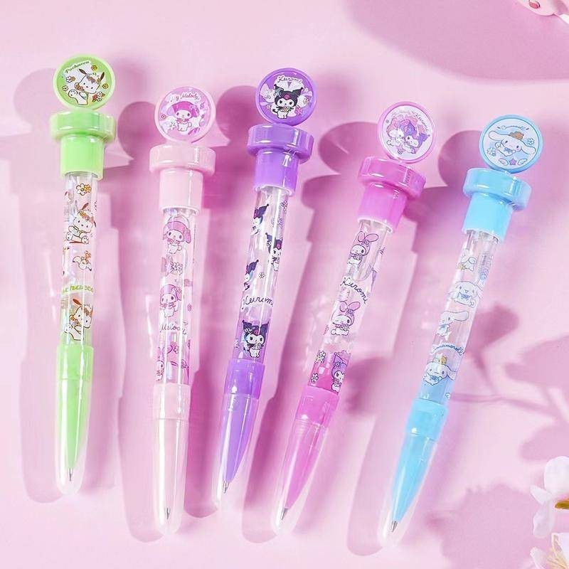 Cute Bubble Pen Sanrio Cartoon Stamp Gel Pens TMymelody Kuromi ...