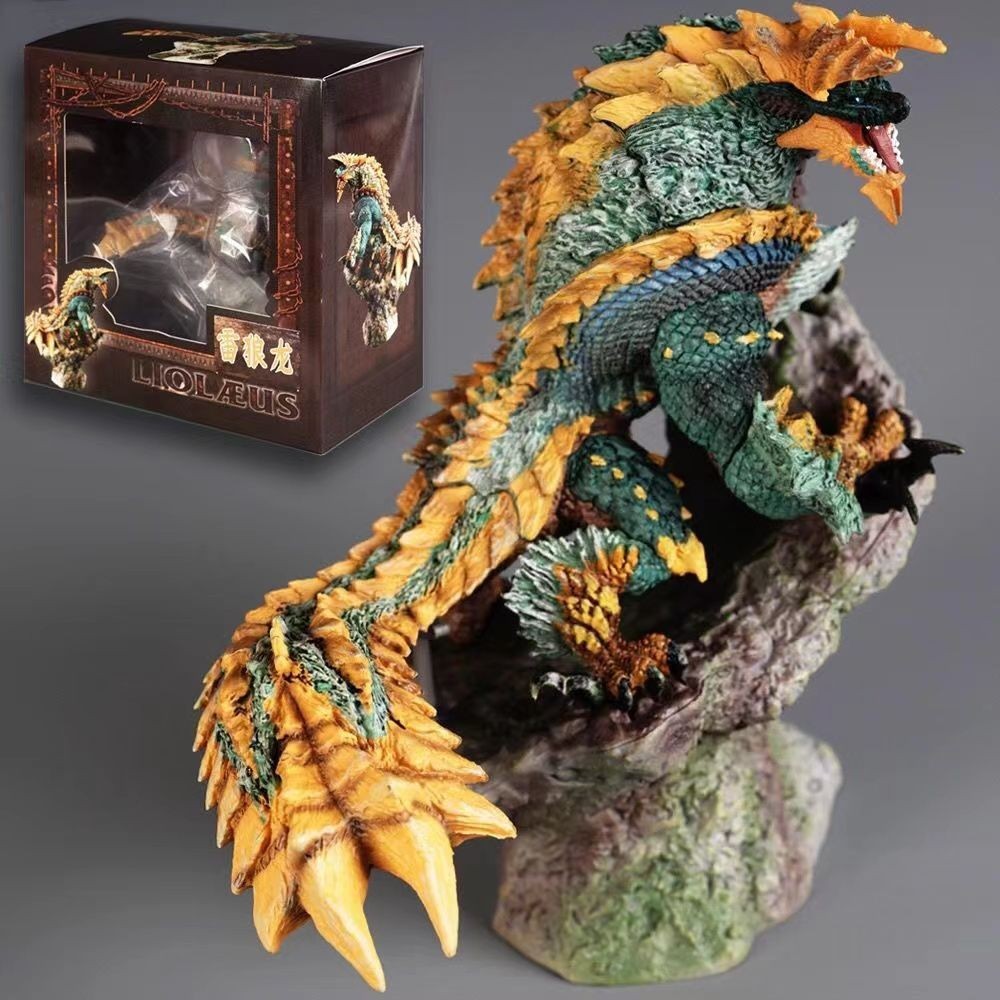 Monster Hunter Thunder Wolf Dragon Male Fire Dragon Silver Fire Dragon ...