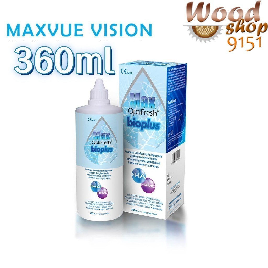( 360ml) Maxvue Max OptiFresh bioplus Disinfecting Multi Purpose ...