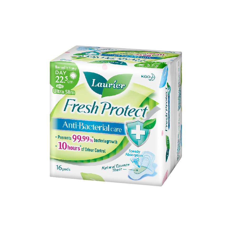 LAURIER Fresh Protect Ultra Slim 22.5cm | Shopee Malaysia