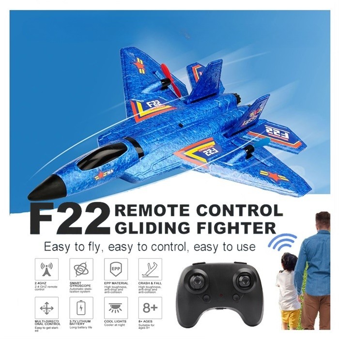 RC Plane F22 Fighter Remote Control Aircraft EPP Foam 2.4G | Fighter ... RC Plane F22 Fighter Remote Control Aircraft EPP Foam 2.4G | Fighter ...