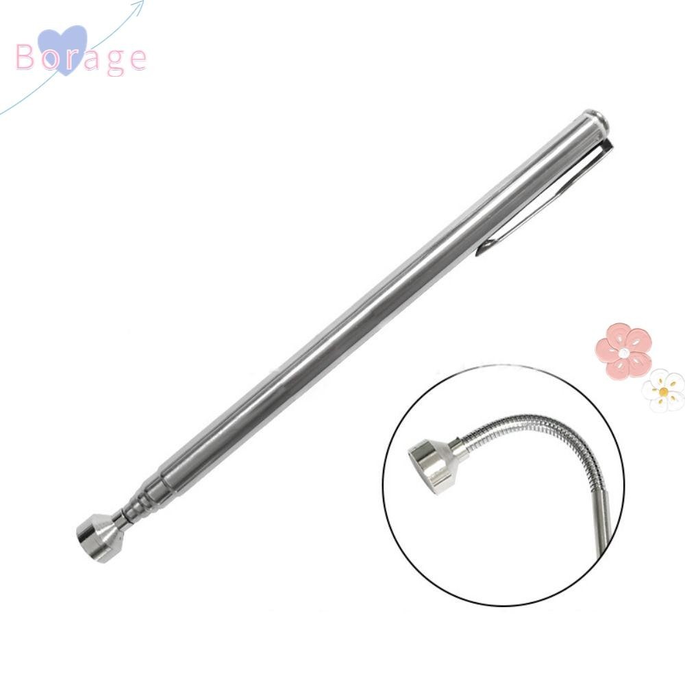 BORRAONE Retractable Picker, Silver Pen Grabber Tool, Bendable ...