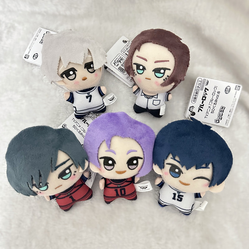 NEW BLUE LOCK Plush Dolls Gift For Girls Bag Pendant Keychain Q Version ...