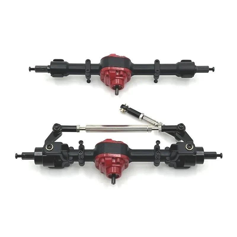 Metal Upgrade, Front And Rear Axle Assemblies, For MN Model 1/12 MN82 ...