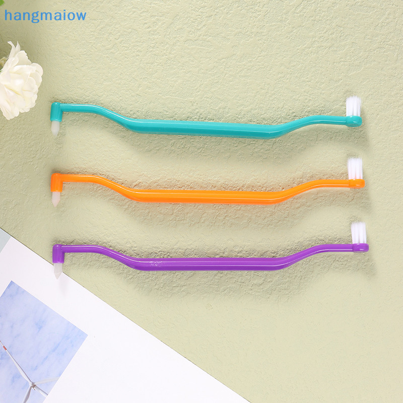 {hangmaiow} Orthodontic Interdental Brush Double-Beam Soft Teeth ...