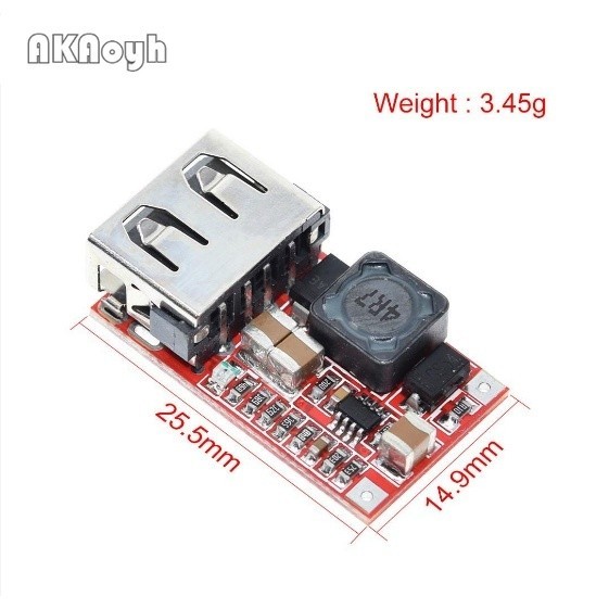 DC 6-20V 12V/24v to 5V USB Output charger step down Power Module Mini ...