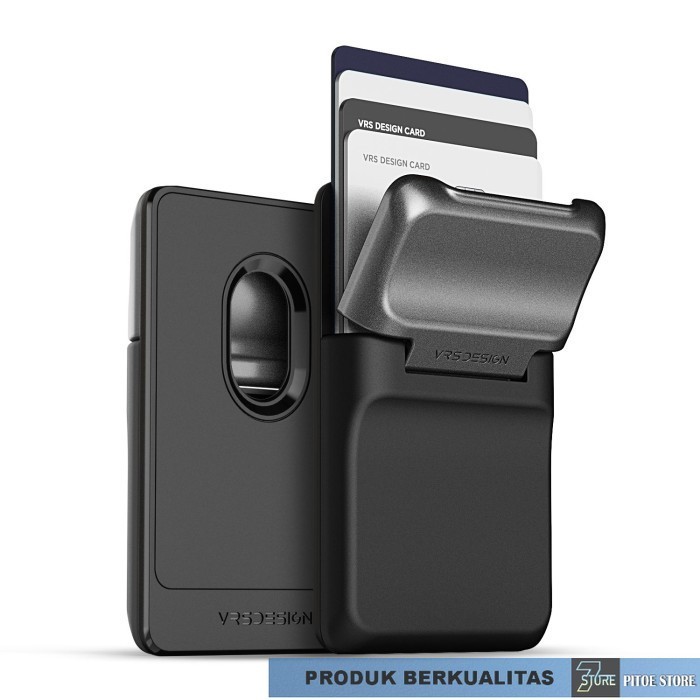 Original MagSafe Card Slot VRS Mag Grip Flip Magnetic Wallet Premium ...