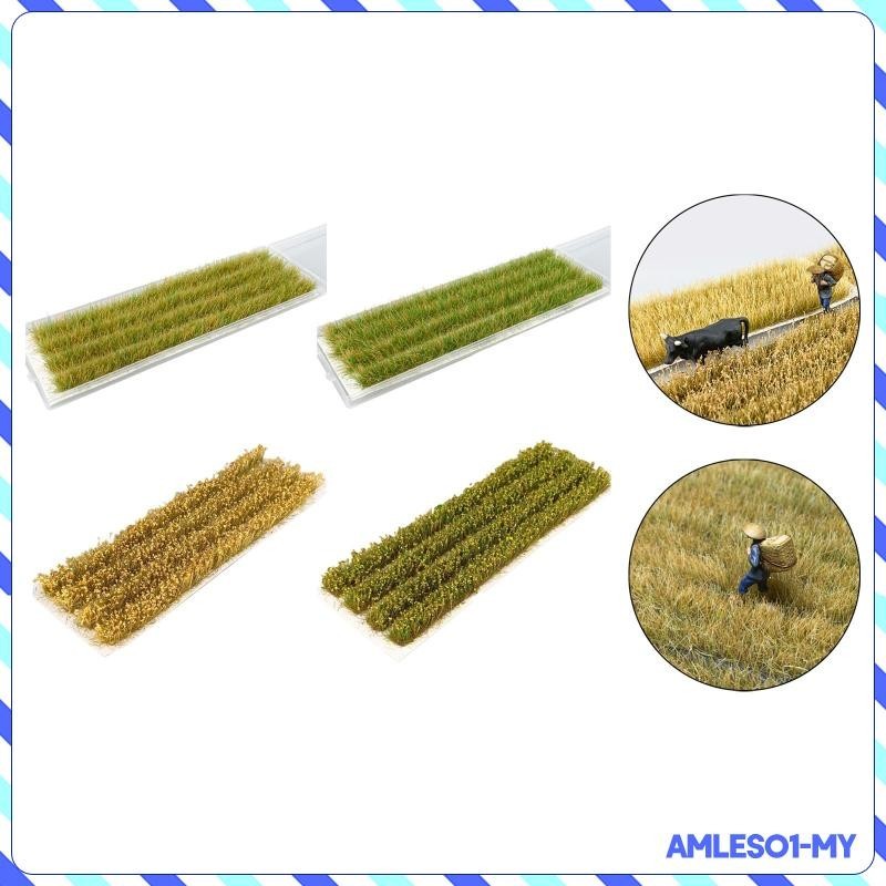 [AmlesoaeMY] Grass Miniature Grass Strips Centerpiece Paddy Field Grass ...