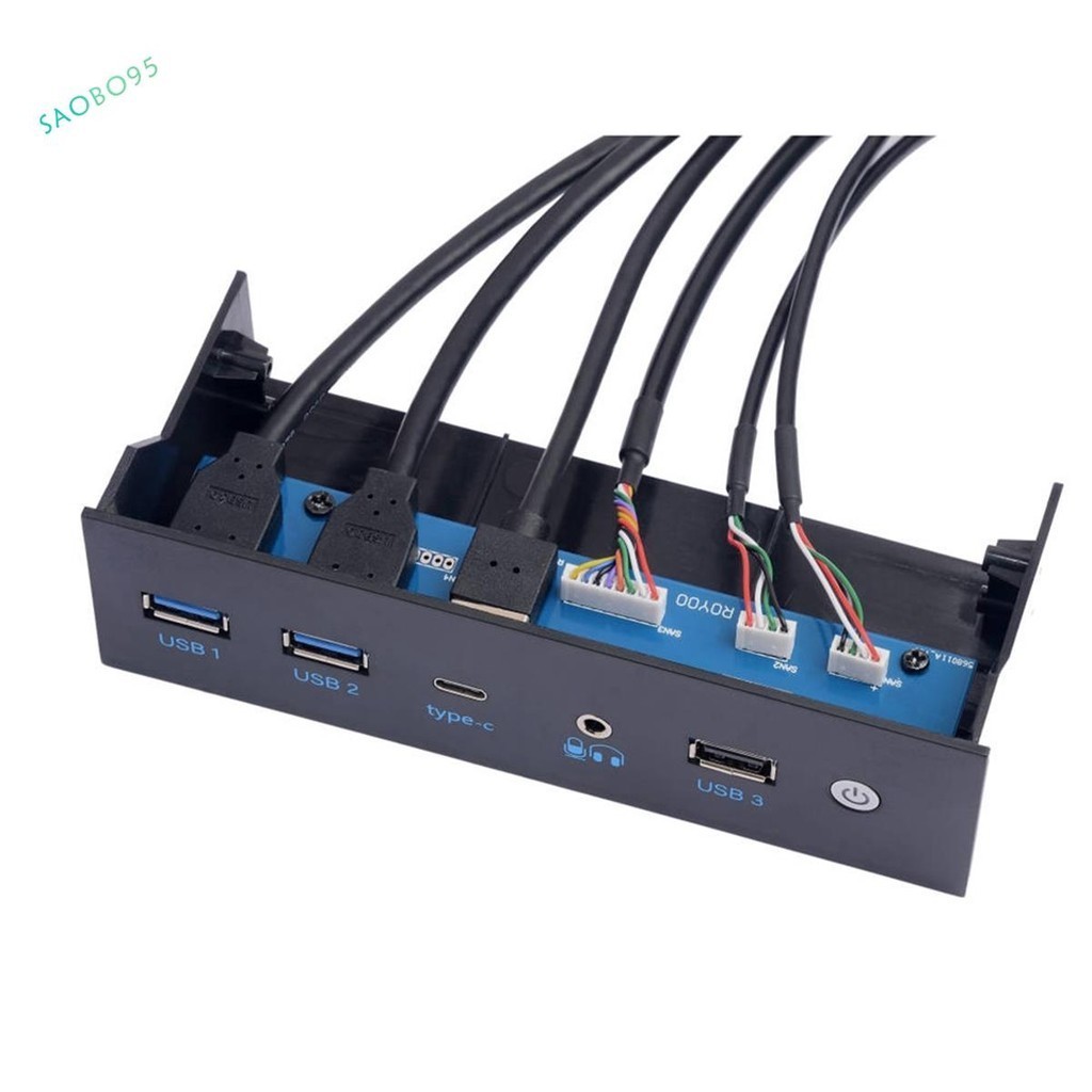 1 PCS Host Case Motherboard Extension Cable 19P Black Front Bar Panel ...