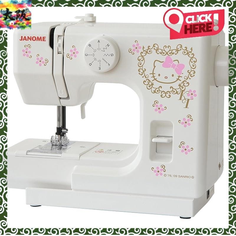 Janome JANOME Sanrio Hello Kitty Electric Sewing Machine Compact KT-35 ...