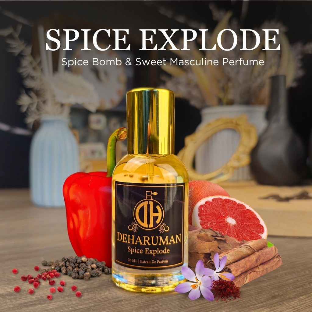 M23 Spice Explode By DeHaruman Woody Sweet Spices Men Perfume | Shopee ...