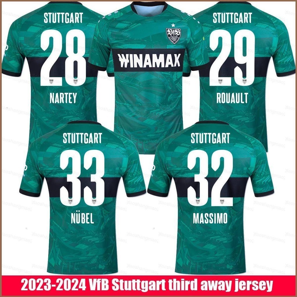 Sl 2023-2024 Bundesliga VfB Stuttgart Nartey Rouault Massimo Nubel ...