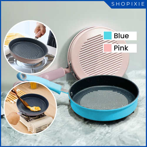Stylish mini egg non-stick frying pan (Kuali Kecil Berwarna untuk Telur ...