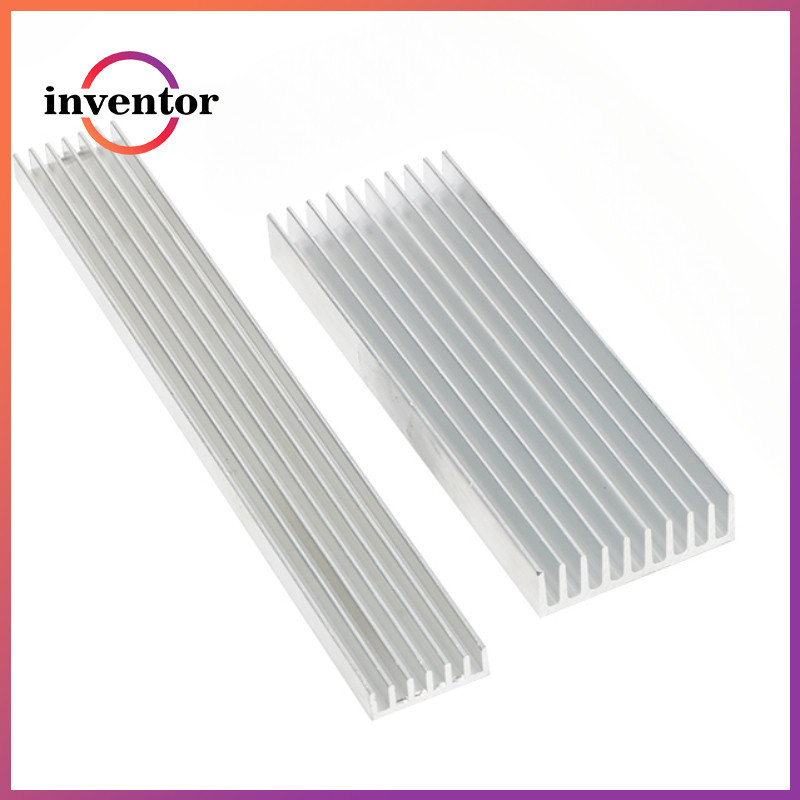 150*20*6mm 100*35*10mm Aluminum profile heat sink high-power router ...