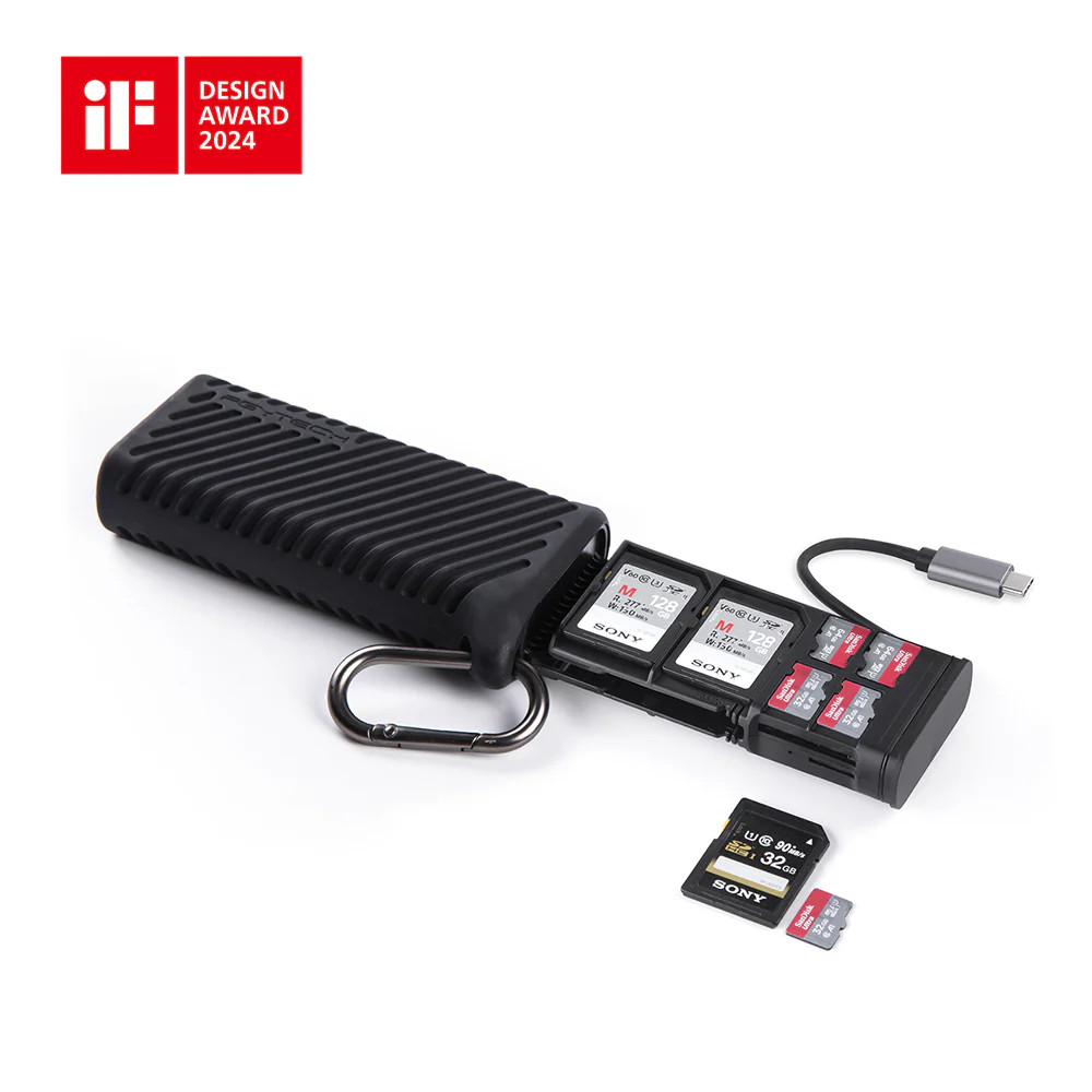 PGYTECH CreateMate High-speed Card Reader Case USB 3.1 (Type-C SD ...