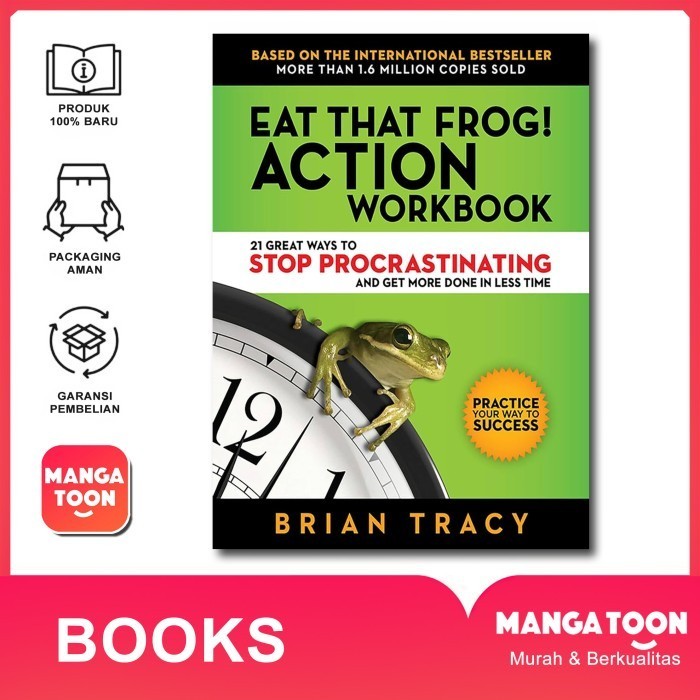 Eat That Frog! Action Workbook - Brian Tracy (English) | Shopee Malaysia