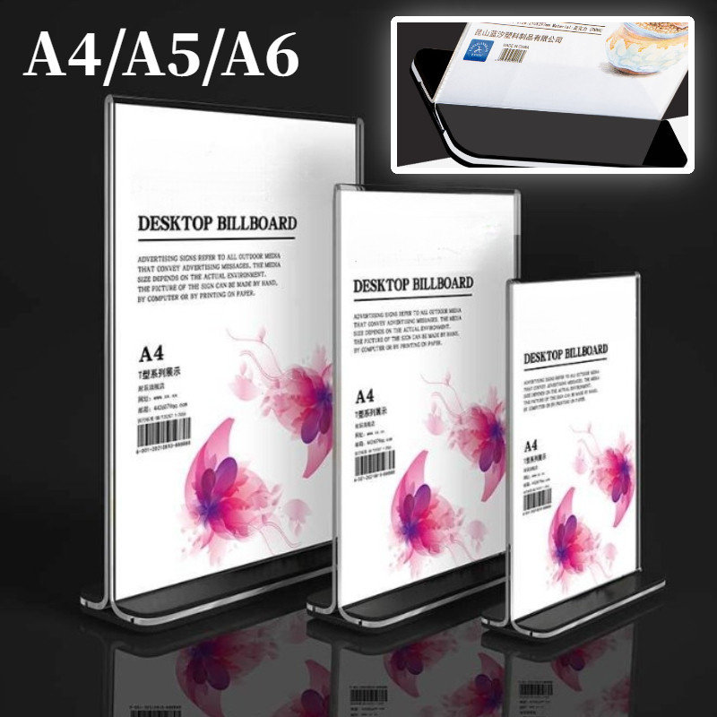 Menu Mica Standee Desktop, Menu Mica Desktop A4 A5 A6, High Definition ...