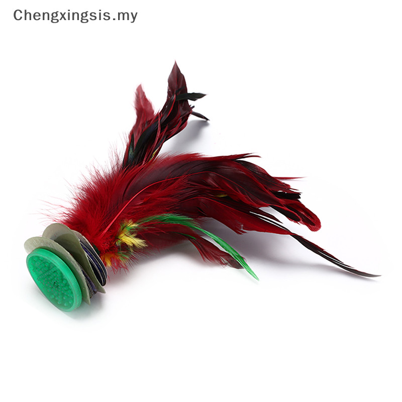 [Chengxingsis] jianzi 15cm sack foot sports game kick feather kicking ...