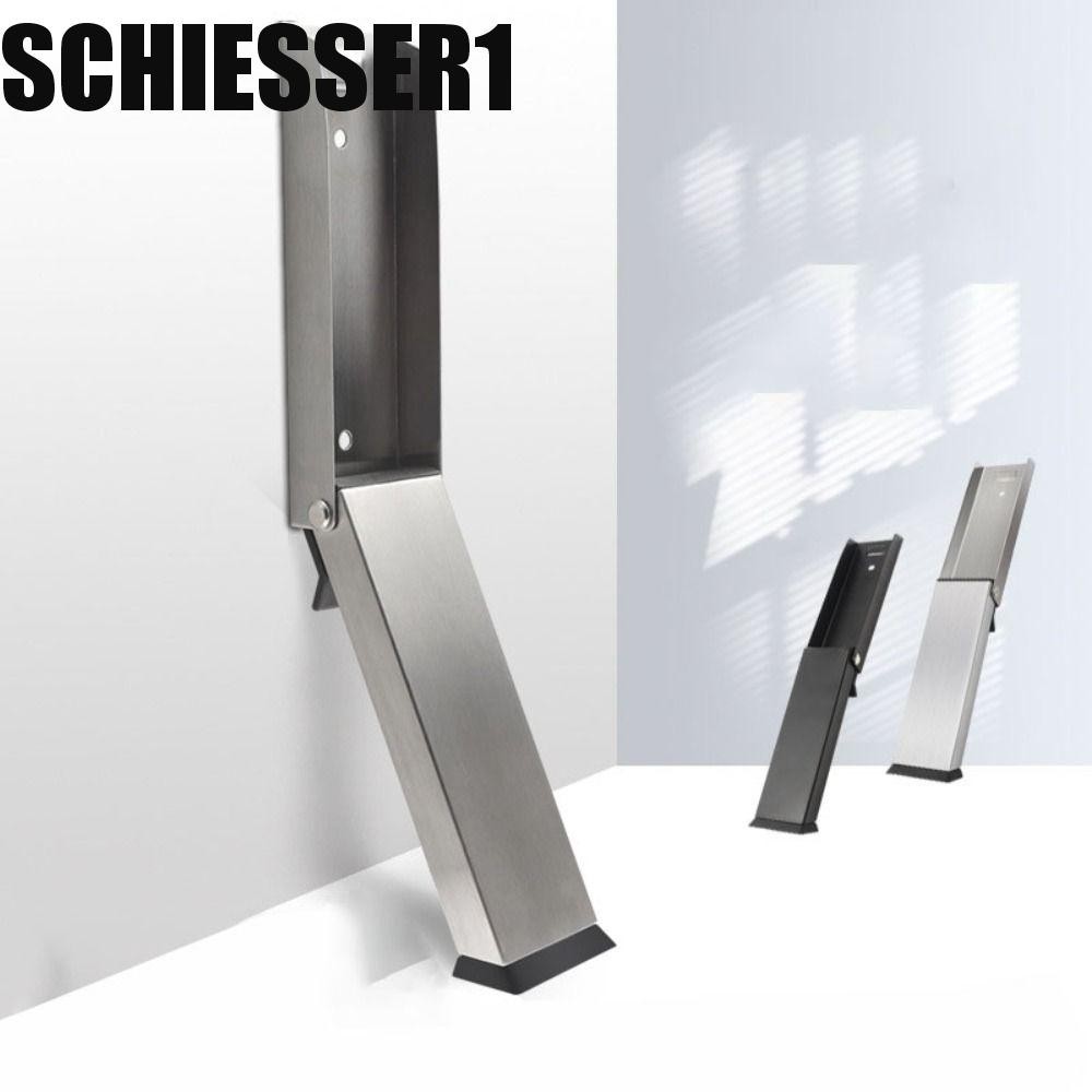 SCHIESSER1 Windproof door stopper, punch-free rust-proof Folding door ...