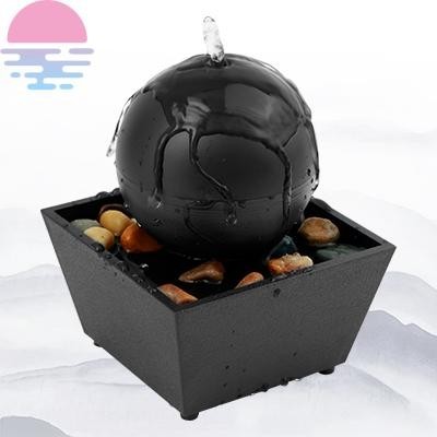 Tabletop Fountain with Light Battery/USB Operated Mini Indoor Water ...