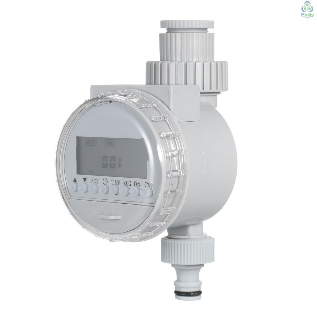 Solar Powered Water Irrigation Timer Electronic Programmable Automatic Watering Controller Hose