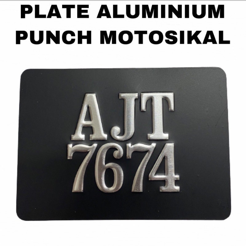 PLATE BESI KETUK MOTOR / PLATE ALUMINIUM PUNCH / PLATE PRESS / PLATE ...