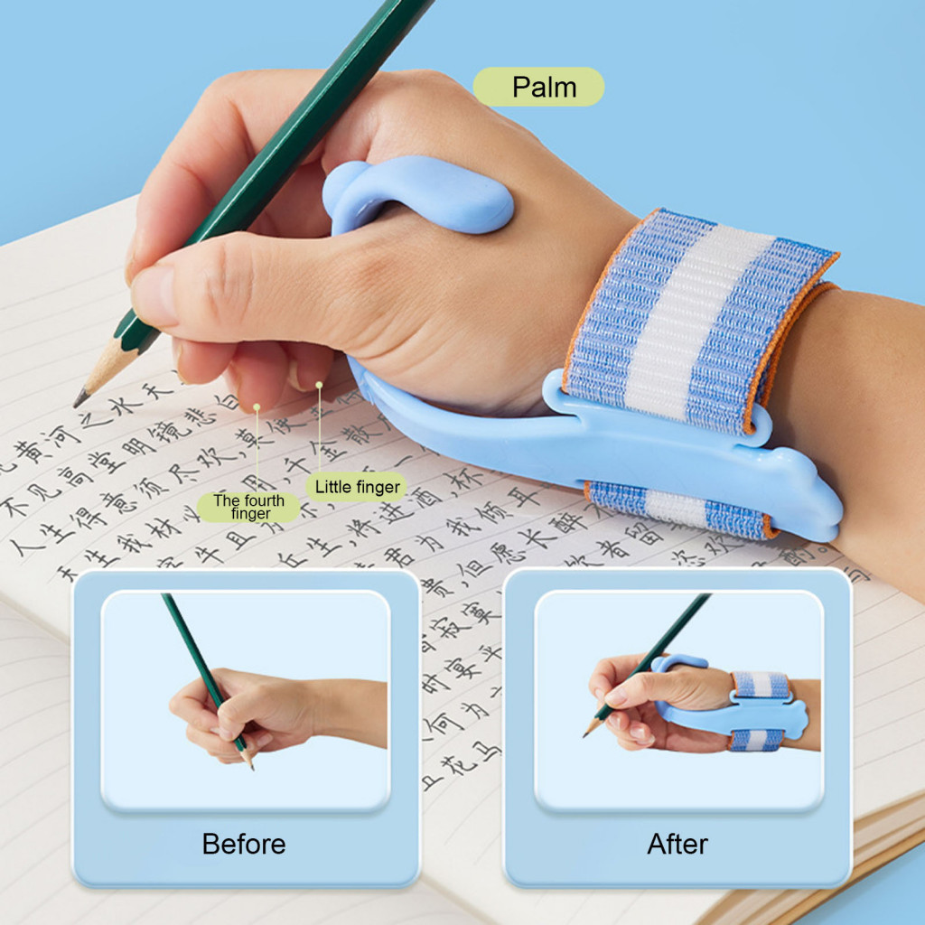Writing Posture Trainer Pen Holder Ergonomic Design Kids Pen Corrector ...