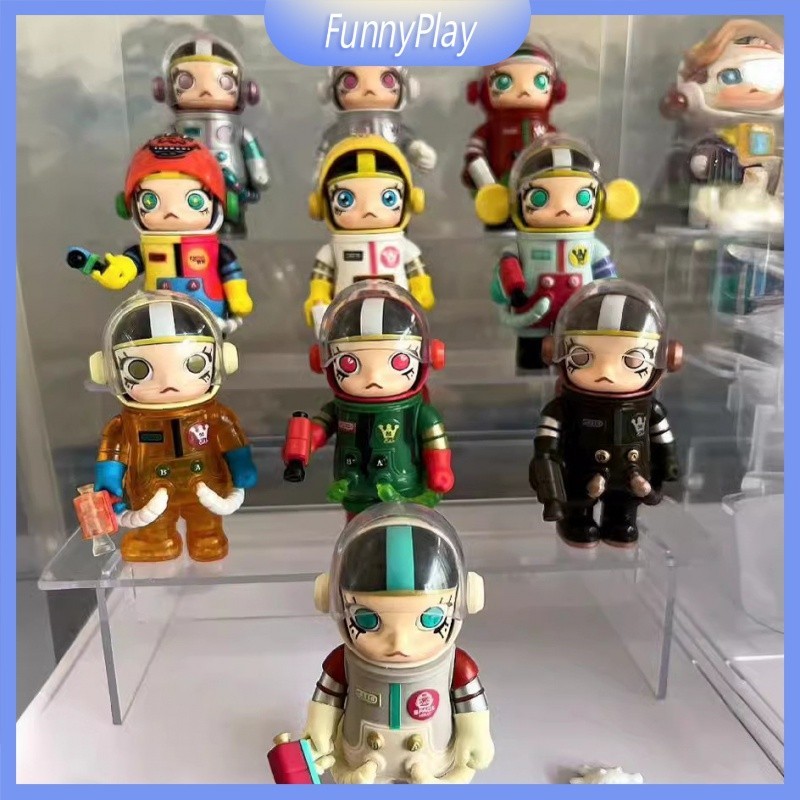 POPMART MEGA COLLECTION 100% SPACE MOLLY Series 1 Random Box Doll Toy ...