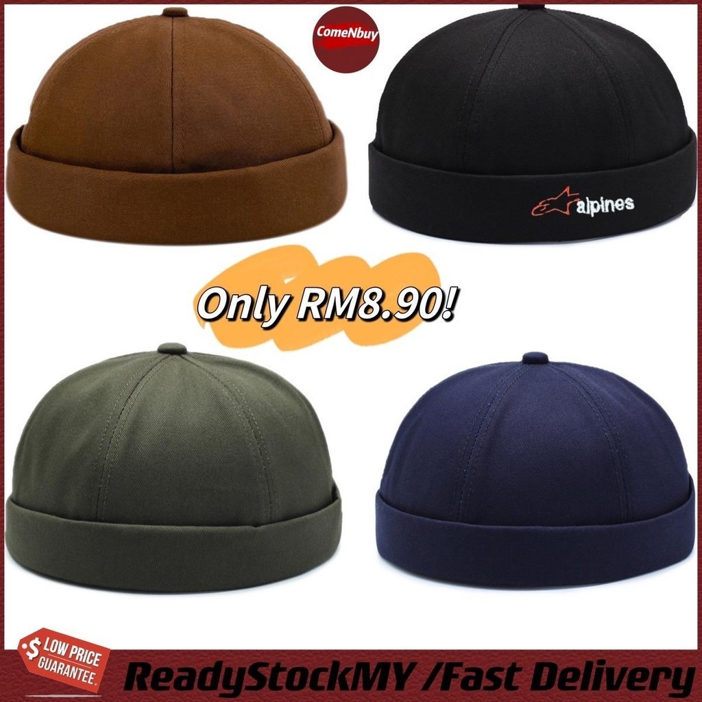 Korean Style MikiHat Topi Kopiah Viral Topiah Trend Baru Songkok Roll ...