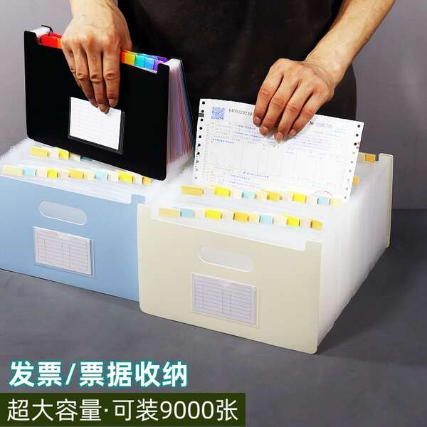 file holder fail plastik Beg simpanan bil, folder invois, klasifikasi ...