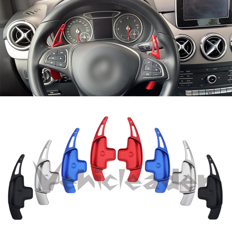 2x Car Steering Wheel Paddle Shifter Extension Replacement Shifters For ...