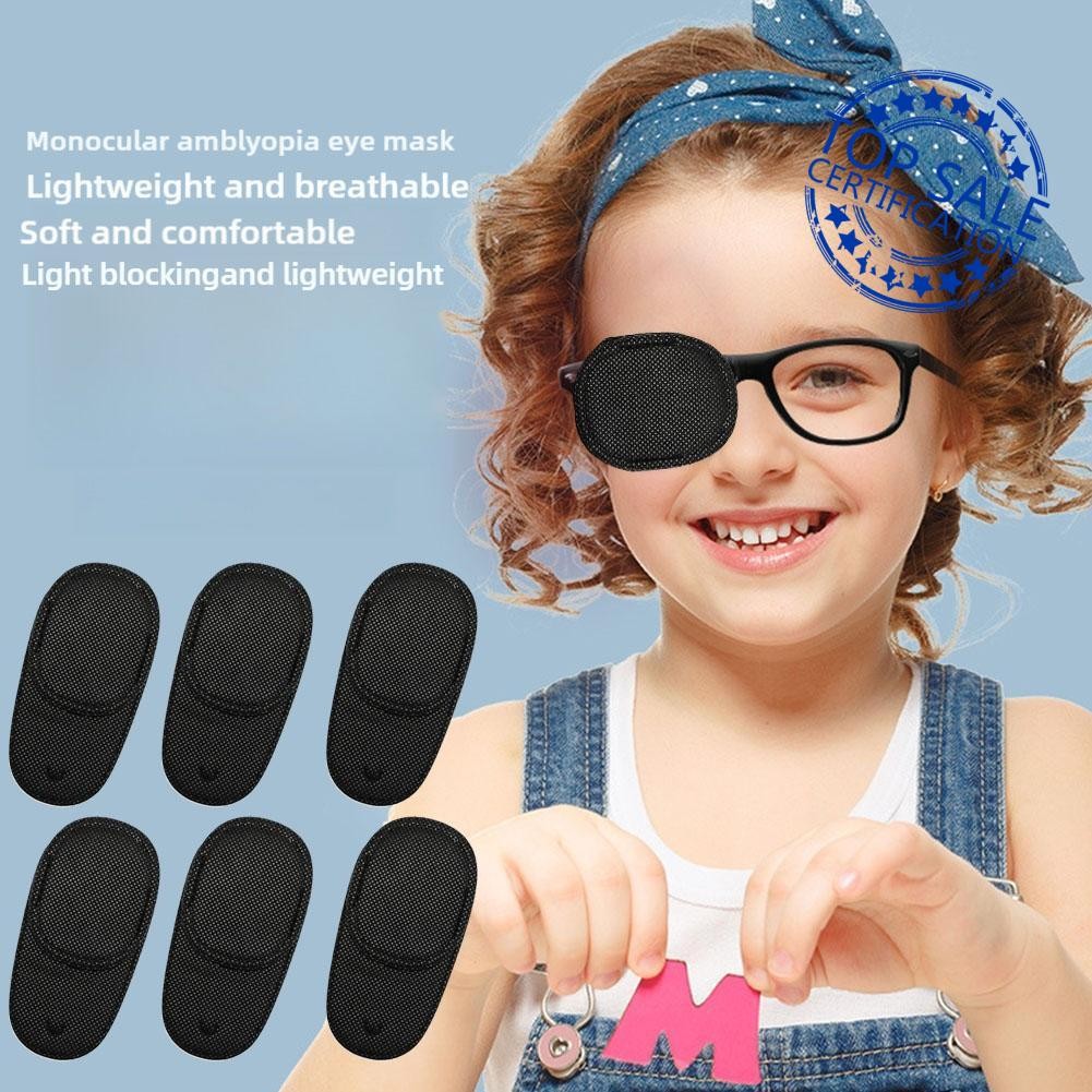 Cover The Eyes Amblyopia Eye Patch For Glasses Kids Adult Lazy Eye ...
