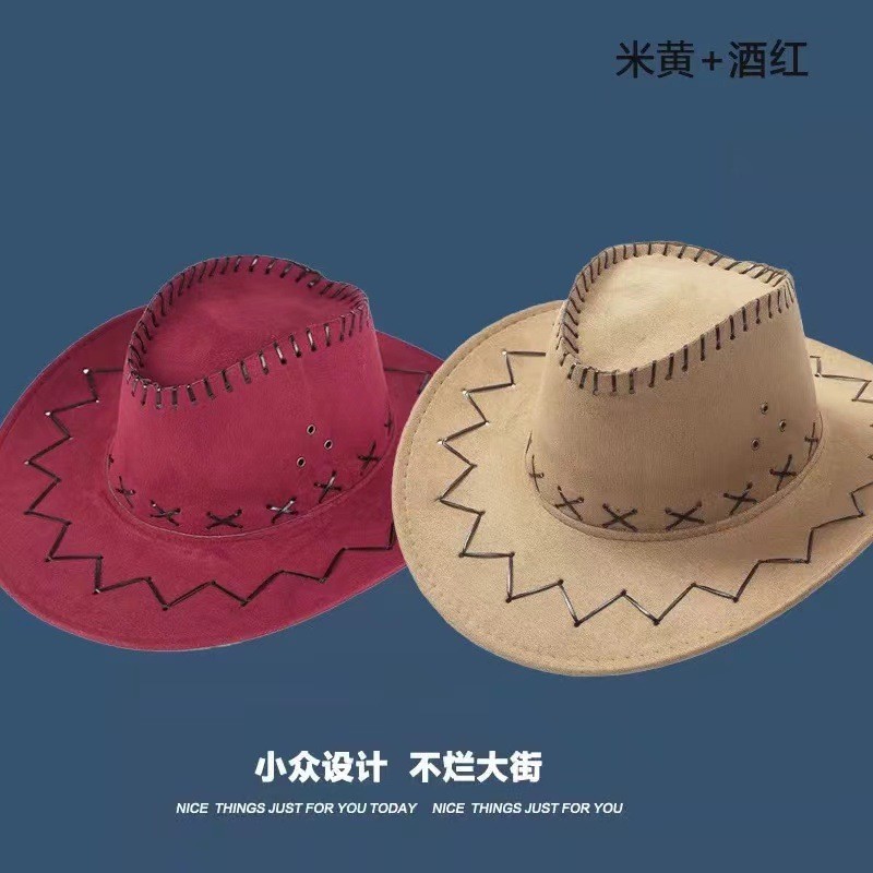 cap woman topi pantai wanita cute hat woman Western Cowboy Hat Summer ...