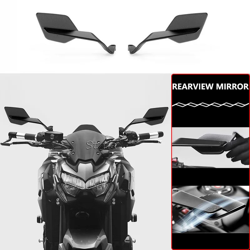 Motorcycle Side View Mirror For Kawasaki Z1000 Z900 Z800 Z750 Z650 Z400 ...