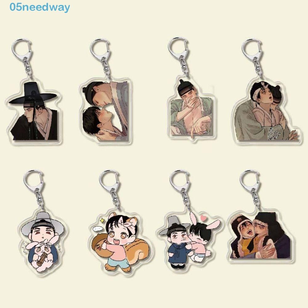 NEEDWAY Painter of The Night Keychain, Cartoon Figure Korean Manga ...