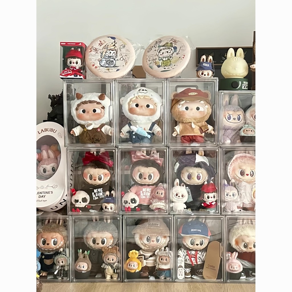 Shopee Official labubu Hand-Made Display Box labubu Vinyl Display ...