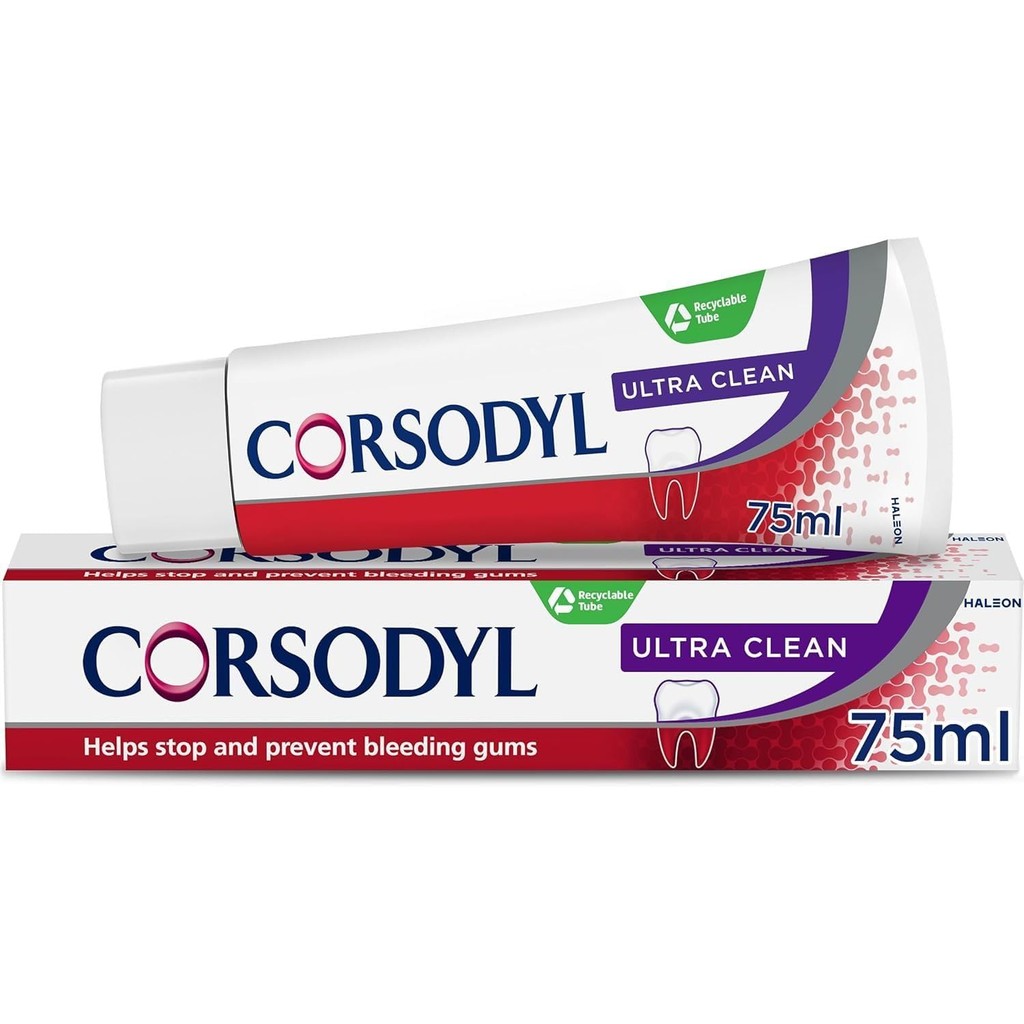 Corsodyl Toothpaste Ultra Clean, Daily Gum Care, 75ml | Shopee Malaysia