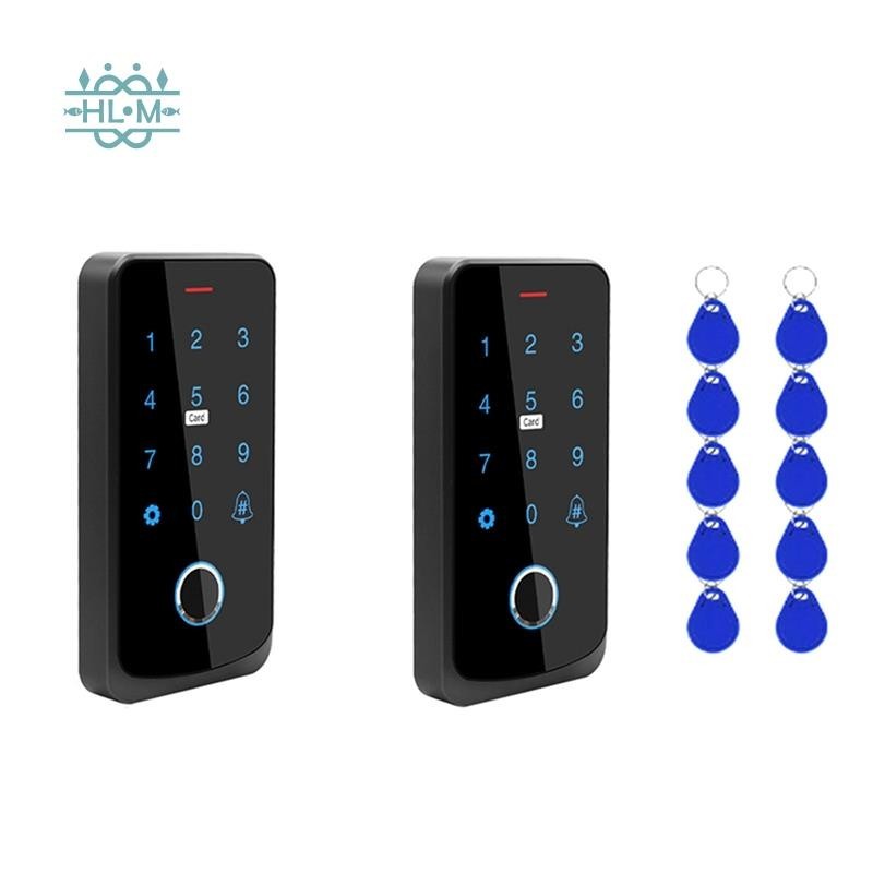 NFC Bluetooth Tuya APP Access Control Keypad Waterproof RFID Keyboard 13.56MHz Biometric ...