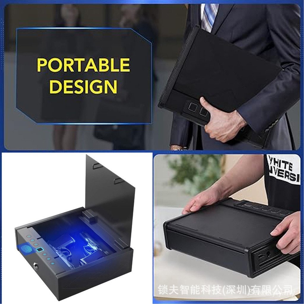 Graffiti Smart Fingerprint Anti-theft Box Password Anti-theft Fully ...