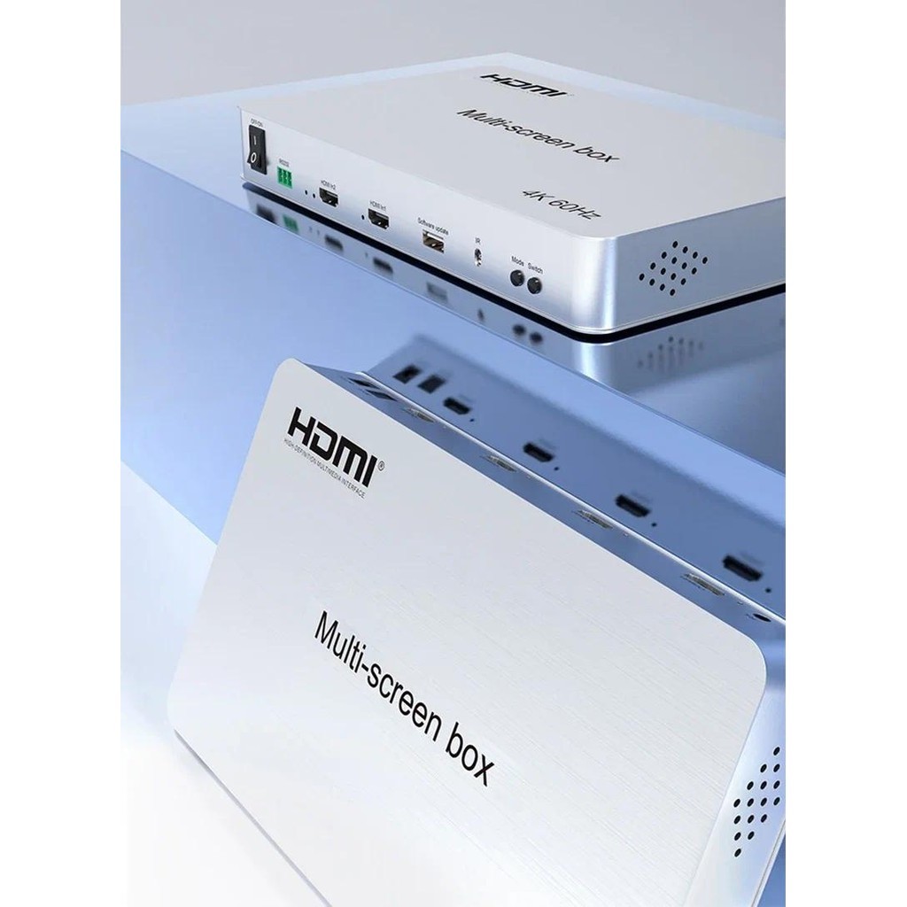 2x2 Multi Screen Splicing Box 4k 60hz Wall Controller 1x2 1x3 1x4 TV ...