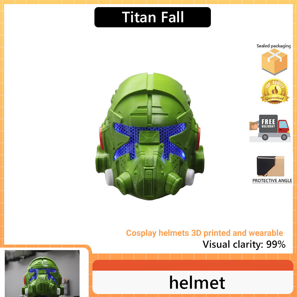 Titan Fall helmet 3d Printing helmet cosplay helmet Gift Wearable ...