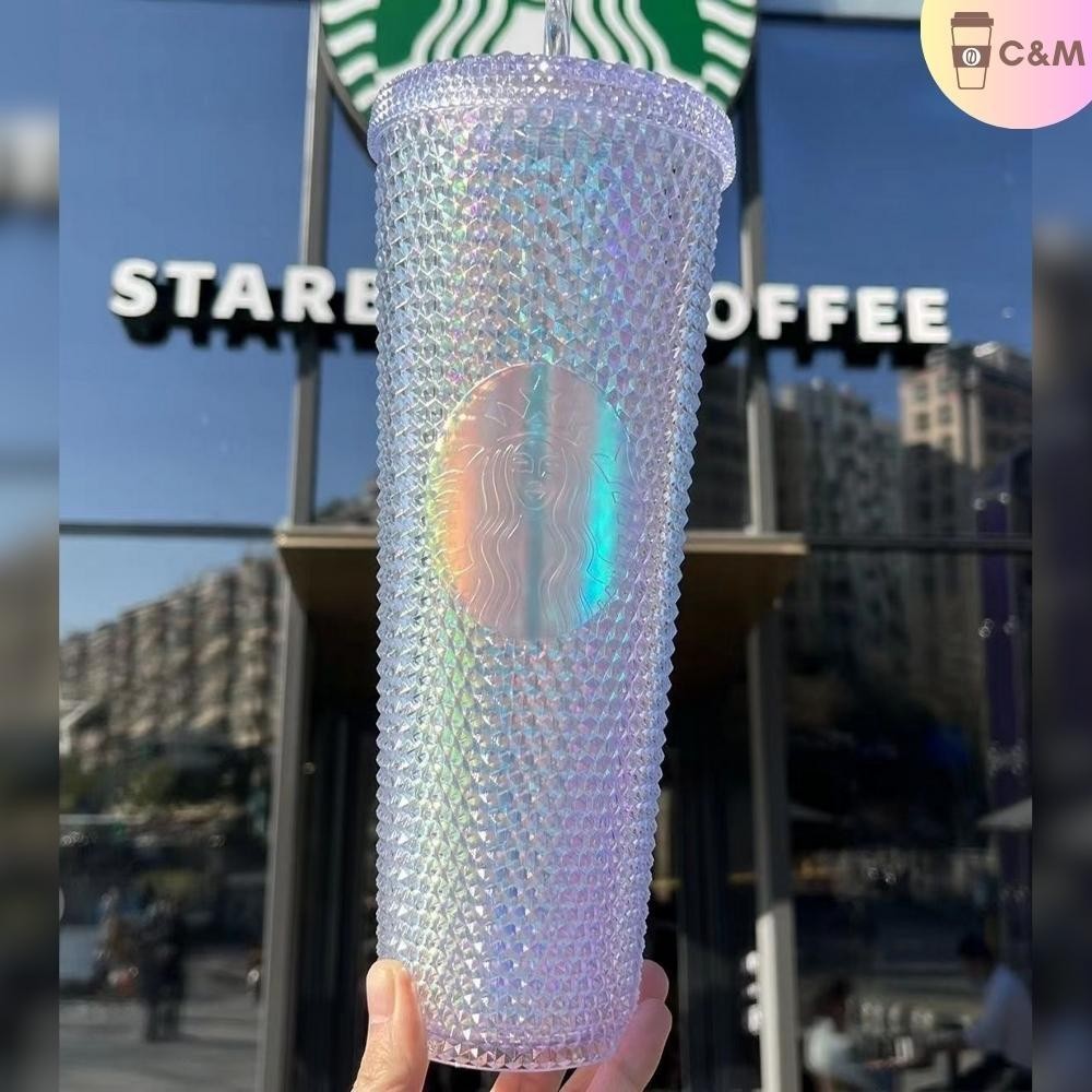 Starbucks White Diamond Shiny Tumbler Cup from Premium Factory | Shopee ...