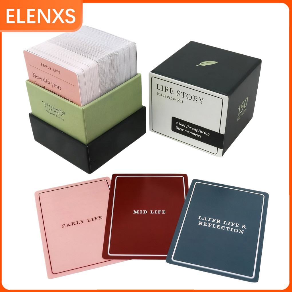 Tangible And Digital Life Story Interview Cards Preserve Life Stories ...