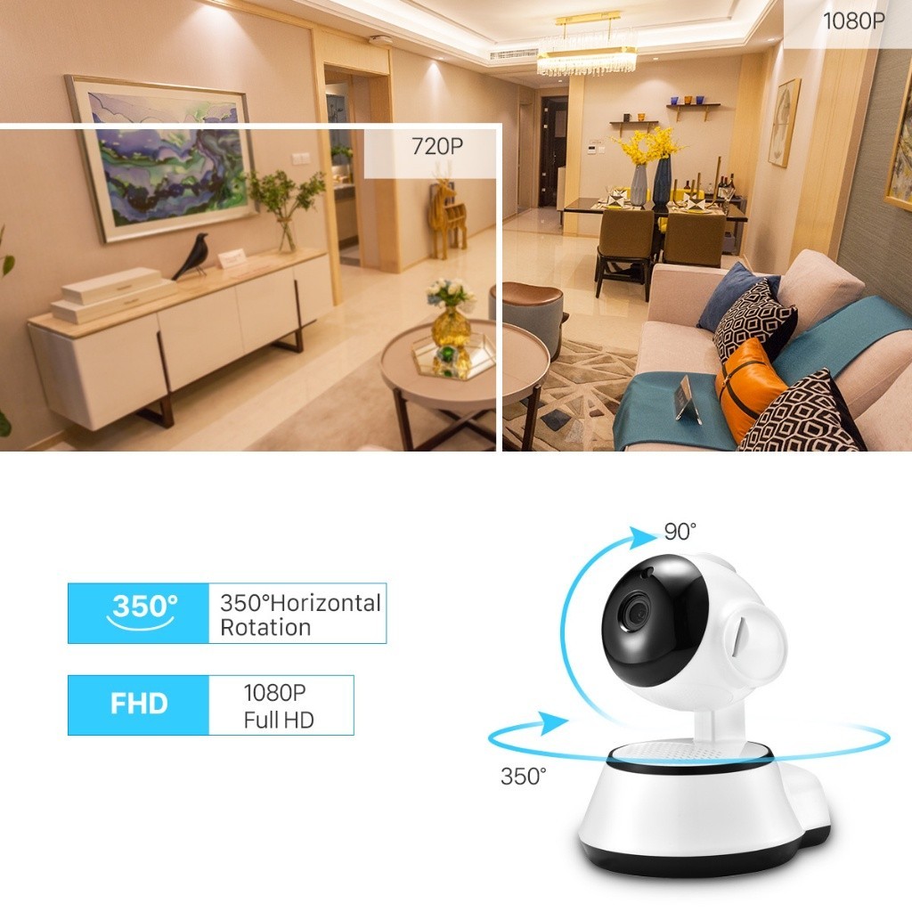[HD WIFI CCTV] V380 Pro Wireless CCTV 1080P HD WIFI IP Camera 360 ...