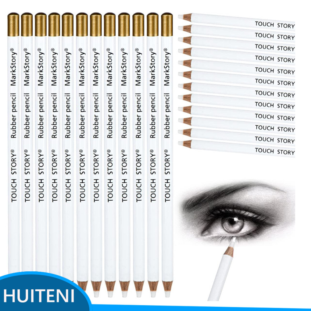 12X Paint Eraser Highlight Remover Erasing Sketch Erasers Simple ...