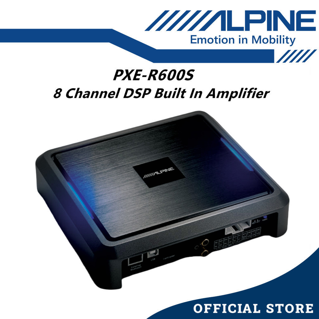 Alpine 8 Channel Car DSP Built In Amplifier Digital Signal Processor 8ch Sound Processor PXE ...