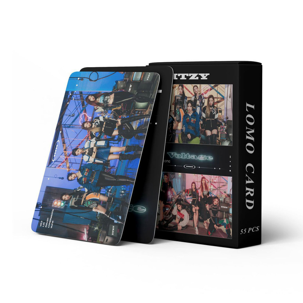 K kpop ITZY Photocard Voltage Photo Postcard card Huang Lizhi Shin Liu Photo Merchandise lomo ...
