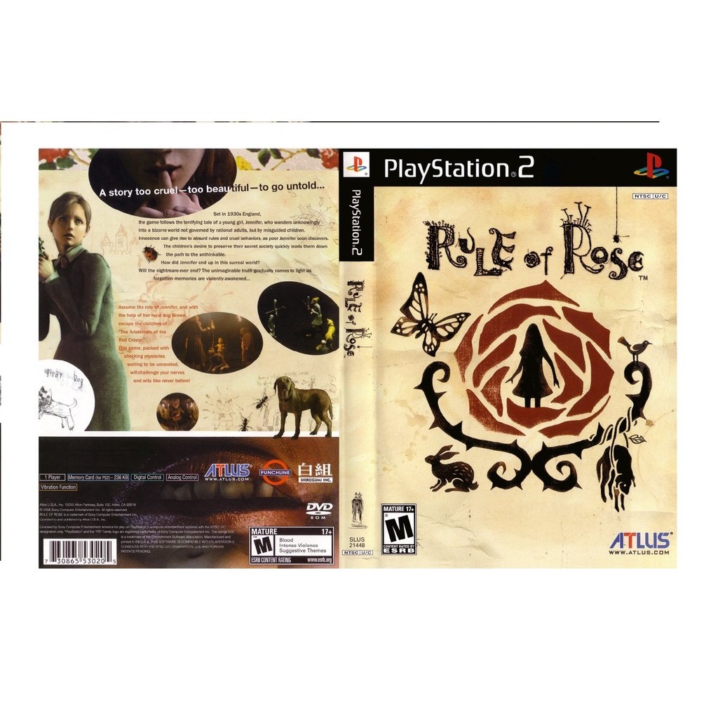 （PS2 Games CD DVD）PS2 Rule of Rose (DVD Game) | Shopee Malaysia